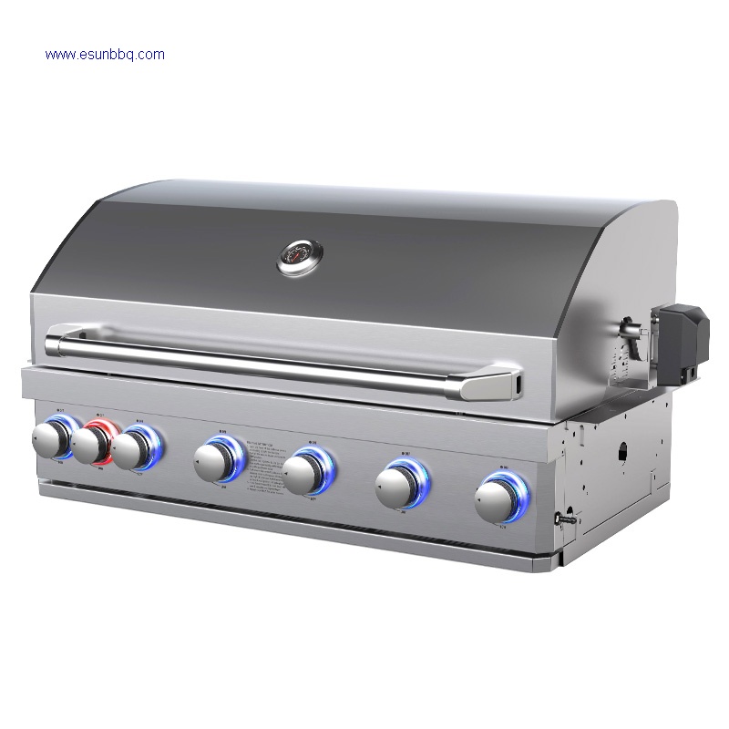Luxury Full Stainless Steel Build-in Gas Grill 4 Burner with Infread ...